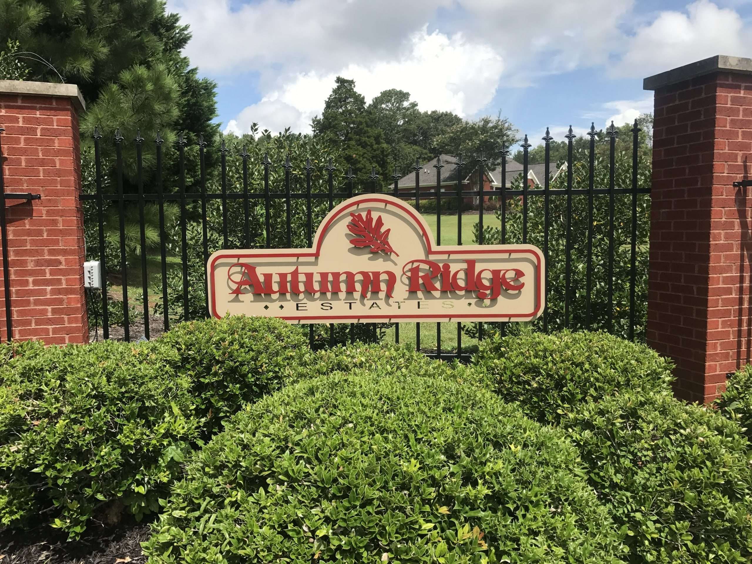 Autumn Ridge - Alabama Metal Art