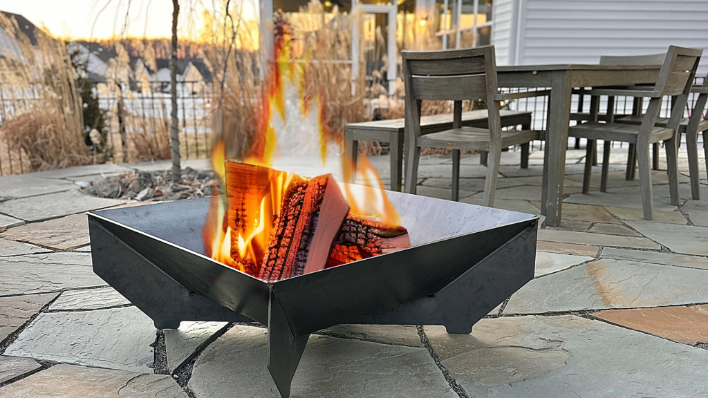 Custom Steel Fire Pit - Alabama Metal Art
